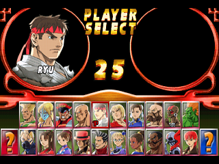 Street Fighter Ex Plus Alpha Characters