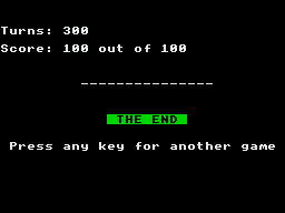 Ending for Rigel's Revenge(ZX Spectrum)