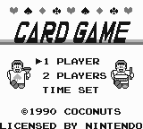 Game Boy: Card Game