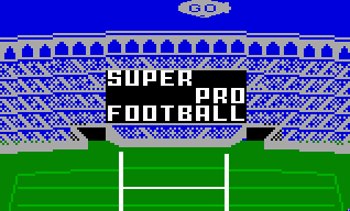 Intellivision: Super Pro Football