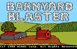 Atari 7800: Barnyard Blaster