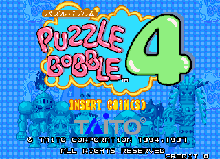 Arcade: Puzzle Bobble 4 (Jap)