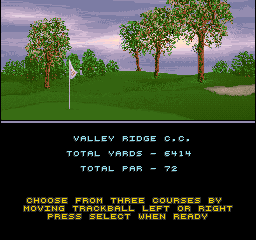 Arcade: Golden Tee Golf (Trackball ver. 2.2)