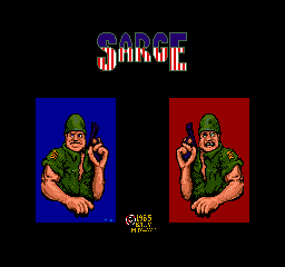 Arcade: Sarge