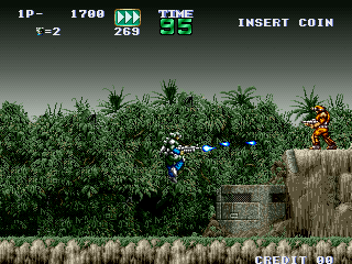 Arcade: Gunforce - Battle Fire Engulfed Terror Island (US)