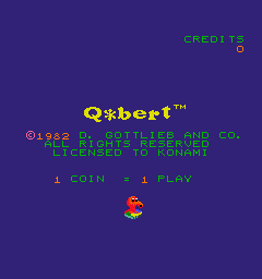 Arcade: Q*bert (Jap)