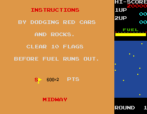 Arcade: Rally X (Midway)