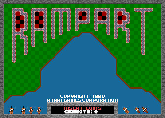 Arcade: Rampart (2-Player Joystick)