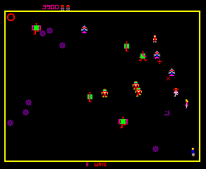 Arcade: Robotron 2084 (Yellow/Orange Label)
