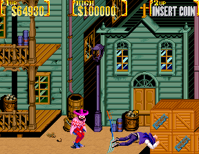 Arcade: Sunset Riders (US 4 Players Ver. UAC)