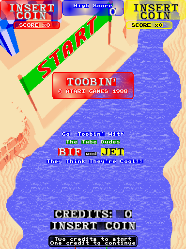 Arcade: Toobin' (Prototype)