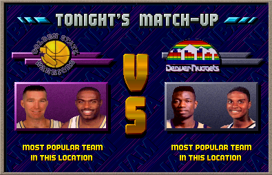 Arcade: NBA Jam (Rev 3.01)