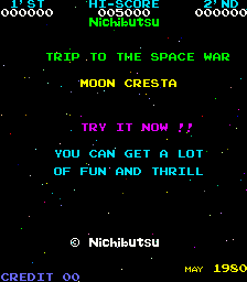 Arcade: Moon Cresta (Nichibutsu, Old Revision)