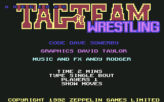 C-64: American Tag-Team Wrestling