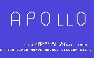 C-64: Apollo 7