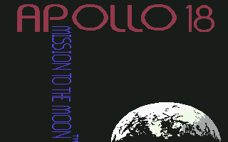 C-64: Apollo 18 - Mission to the Moon