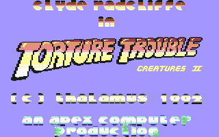 C-64: Creatures 2: Clyde Radcliffe in Torture Trouble