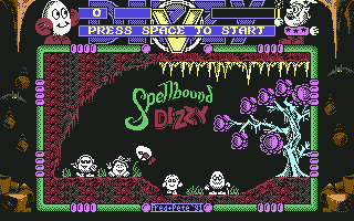 C-64: Dizzy 5: Spellbound Dizzy