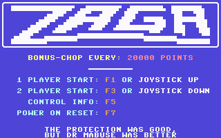 C-64: Zaga