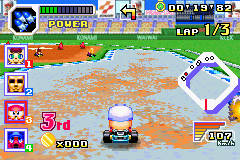 Game Boy Advance: Konami Krazy Racers (Euro)