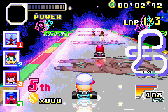 Game Boy Advance: Konami Krazy Racers (Euro)