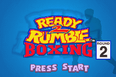 Game Boy Advance: Ready 2 Rumble Round 2