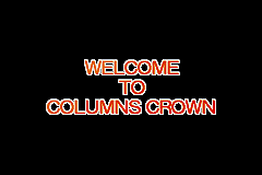 Game Boy Advance: Columns Crown