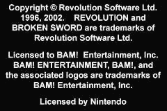 Game Boy Advance: Broken Sword - The Shadow of the Templars (Multi-5)