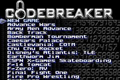 Game Boy Advance: CodeBreaker (USA)