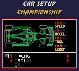 Game Boy Color: Formula One 2000