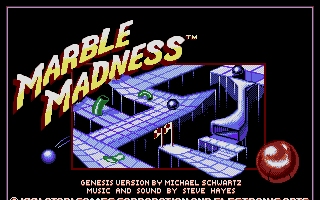 Genesis: Marble Madness