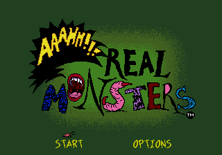 Genesis: AAAHH! Real Monsters