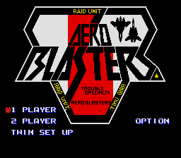 Genesis: Aero Blasters