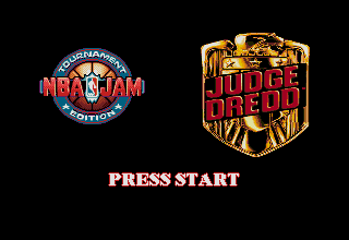 Sega Genesis: Blockbuster Competition 2 (NBA Jam - Judge Dredd)