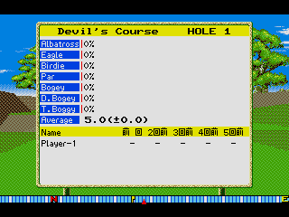 Sega Genesis: Devil's Course (New 3D Golf Simulation)