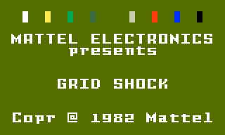 Intellivision: Grid Shock