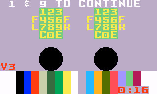 Intellivision: Intellivision Test Cartridge and Baseball