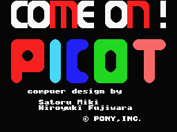 MSX: Come on! Picot