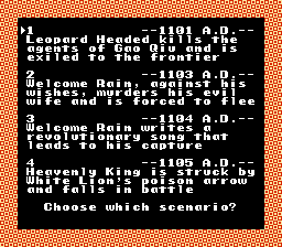 NES: Bandit Kings of Ancient China