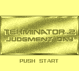 Game Boy: Terminator 2