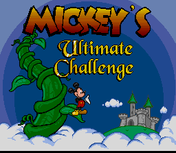 SNES: Mickey's Ultimate Challenge