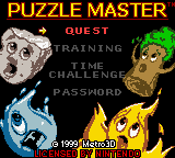 Game Boy: Puzzle Master