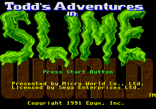 Genesis: Todd's Adventure in Slim World