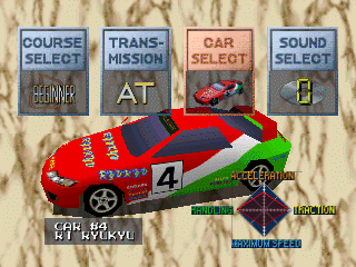 Ridge Racer Ps1 Cars
