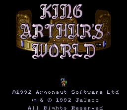 SNES: King Arthur's World