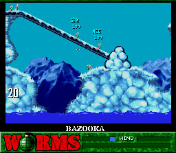 SNES: Worms