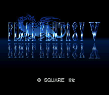 SNES: Final Fantasy 5