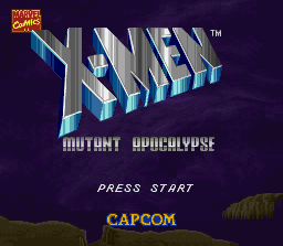 SNES: X-Men: Mutant Apocalypse (J)