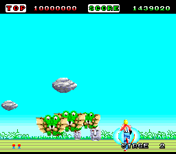 Turbografx-16 - PC Engine: Space Harrier