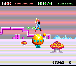 Turbografx-16 - PC Engine: Space Harrier
